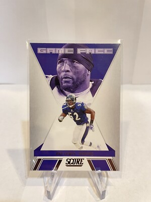 2021 Panini Score Football Ray Lewis Game Face #GF6 Baltimore Ravens ...
