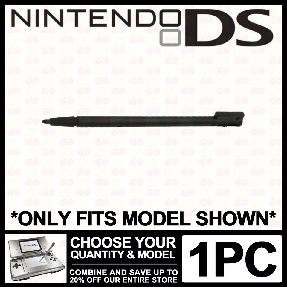 Stylus For Nintendo Original DS Black Plastic Pen Replacement "DS" NDS ...