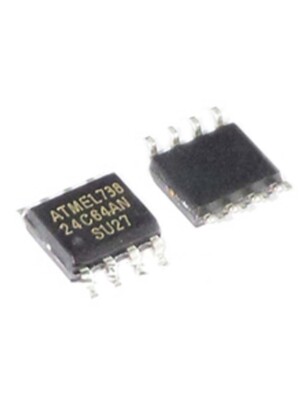 10Pcs AT24C64AN-10SU-2.7 SOP-8 AT24C64AN AT24C64N AT24C64 24C64 Serial ...