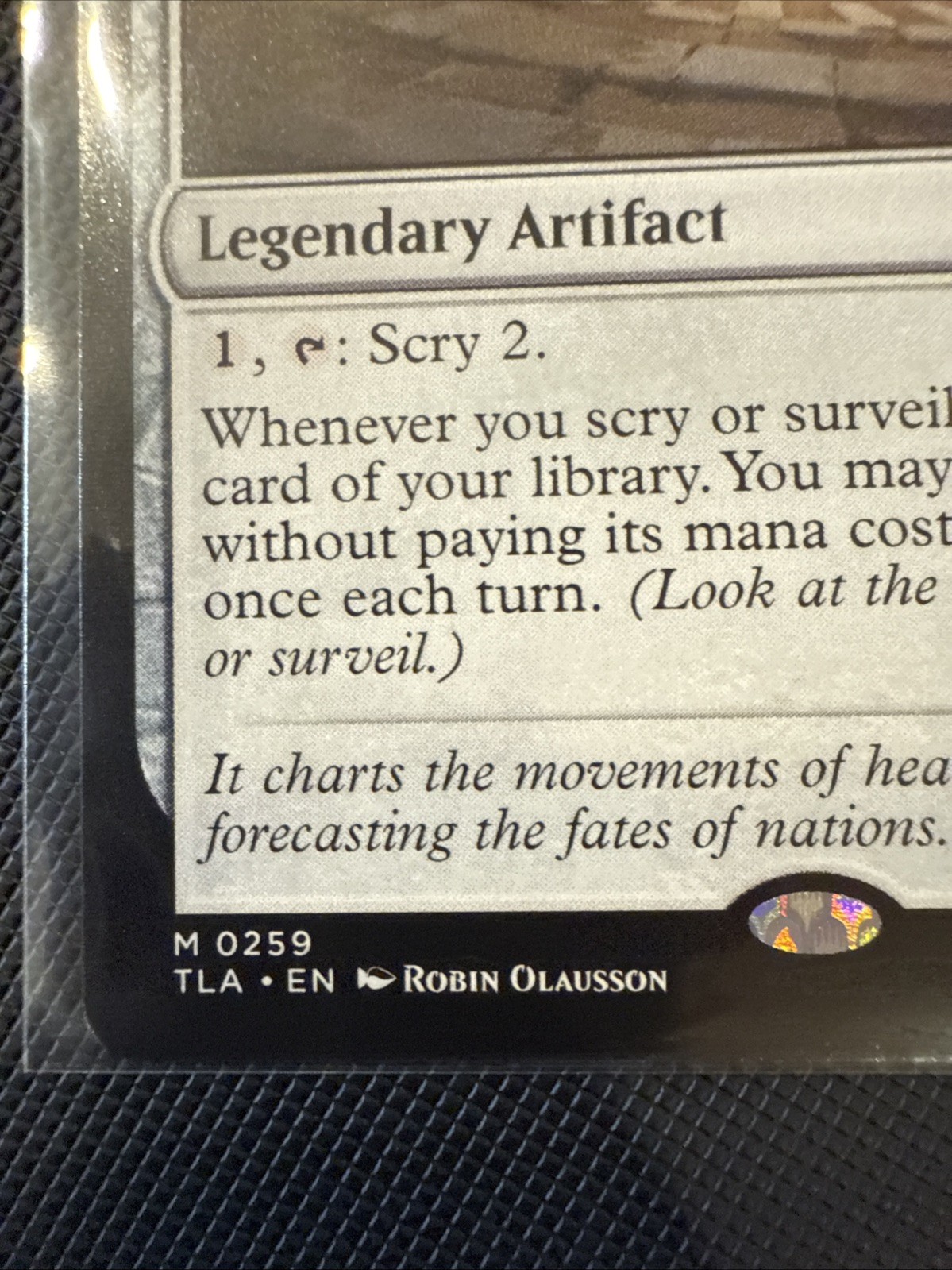 MTG Planetarium of Wan Shi Tong Avatar MTG TLA 0259 Mythic Artifact NM ...
