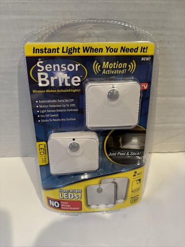 (2-Pk) Sensor Brite Light LED Motion Sensors 852604006328| eBay