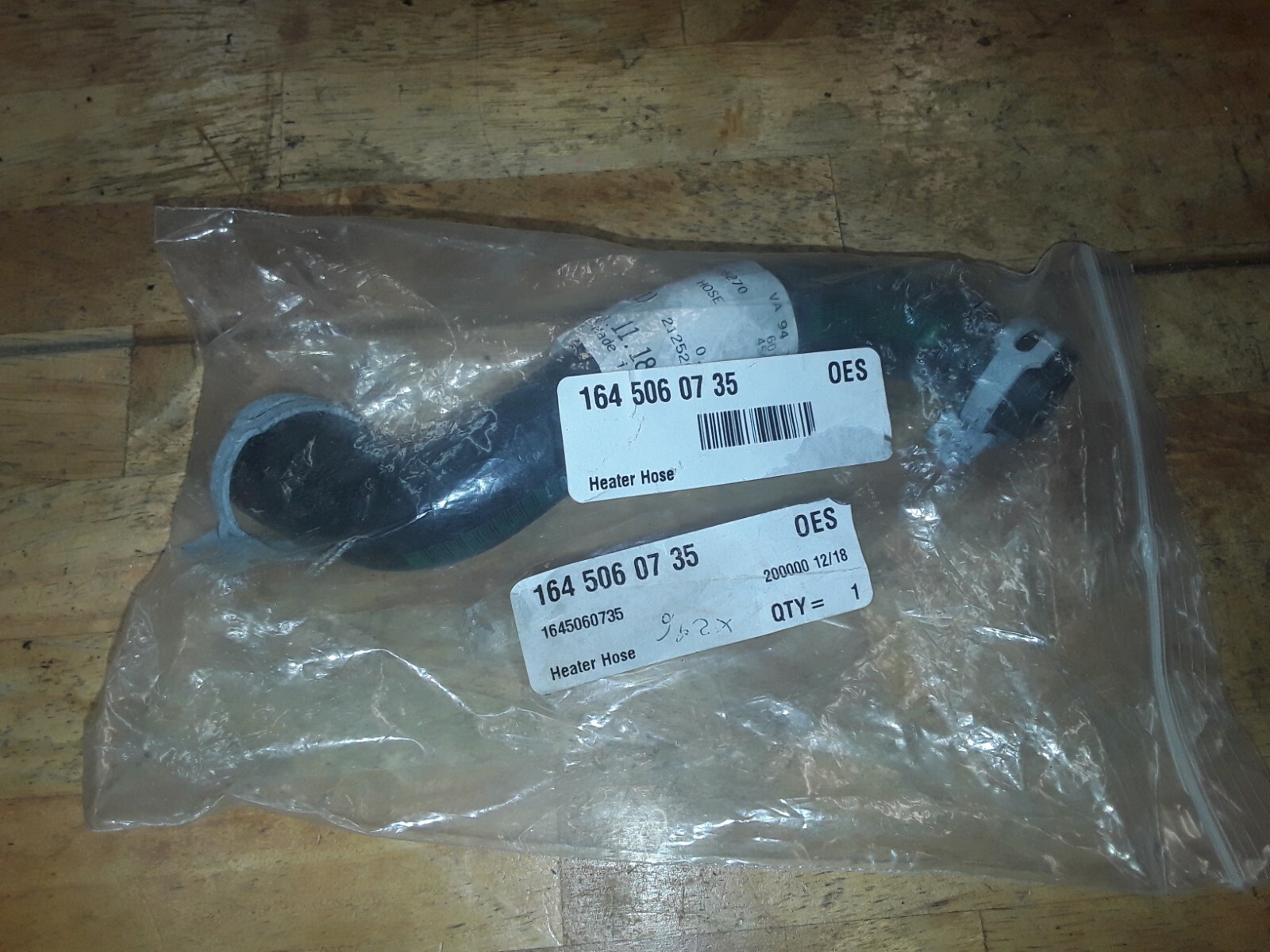NEW!!! GENUINE Mercedes Engine Coolant Overflow Hose - Upper 1645060735 ...