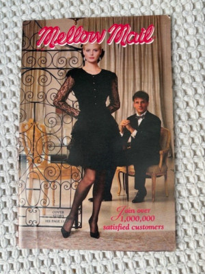 MELLOW MAIL Lingerie Fashion Catalog Vintage 1980's Great Looks Like ...