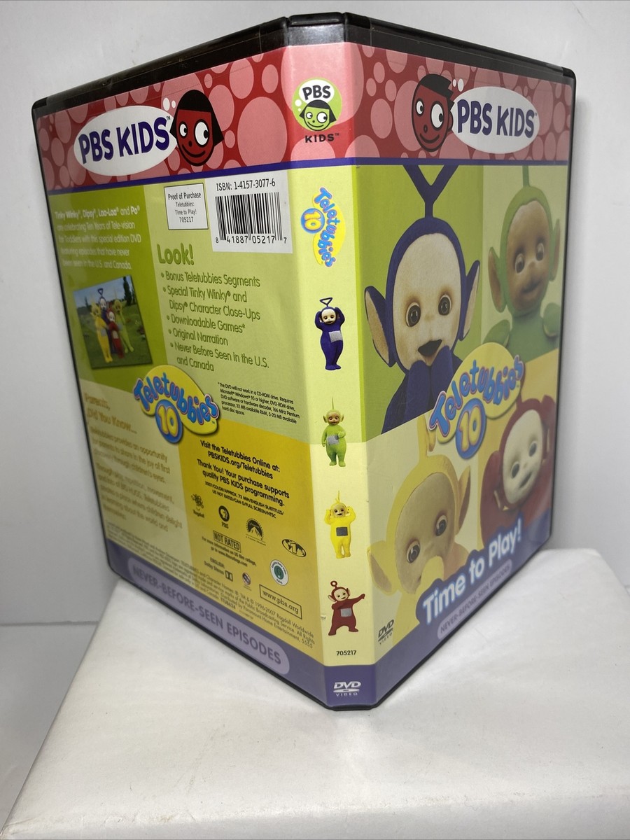 Teletubbies Time To Play Dvd
