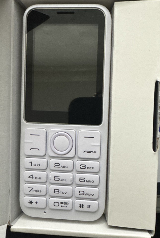 IMO Dash 4G White Mobile Phone - NEW (original box), Simple, Unlocked ...