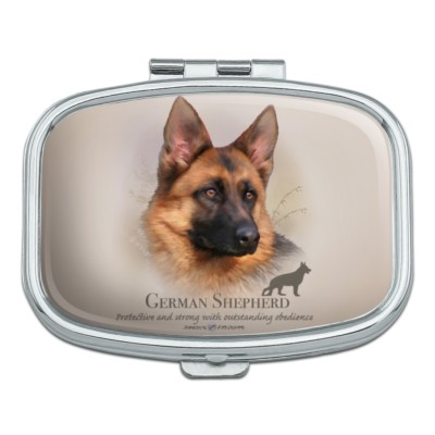 German Shepherd Dog Breed Rectangle Pill Case Trinket Gift Box | eBay