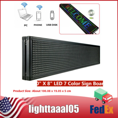 Business Signs - Programmable Led Signs Outdoor