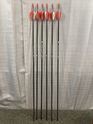 QTY 6 VICTORY BBVFS-350FQ BUCK BUSTER 350 SPINE 72P CARBON ARROW RED ...