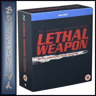 LETHAL WEAPON - COMPLETE COLLECTION 1 2 3 & 4 *BRAND NEW BLU-RAY REGION ...