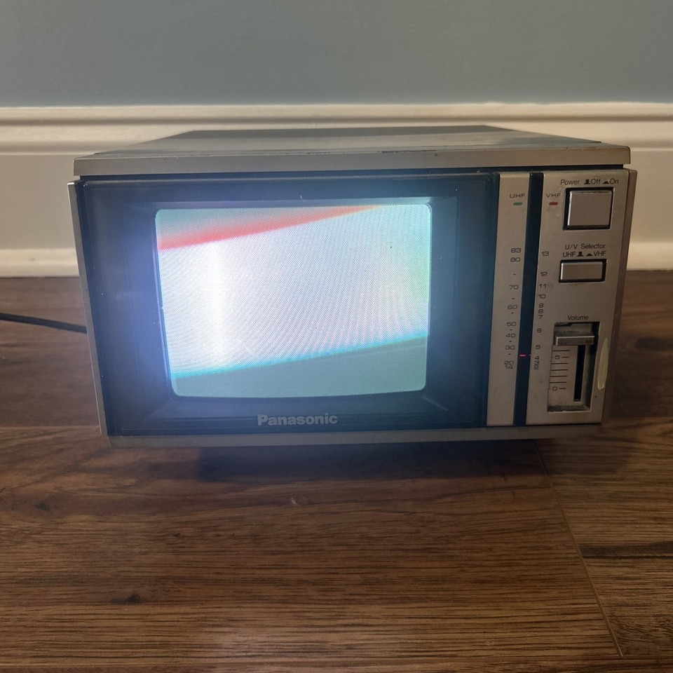 Vintage 1983 Panasonic Electrotune AC/DC Color TV/Monitor CT-5511 Japan ...