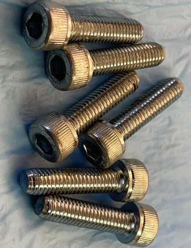 FKE M5-0.8x20mm Socket Cap Screws 12.9 Stainless Steel Allen Drive Qty ...