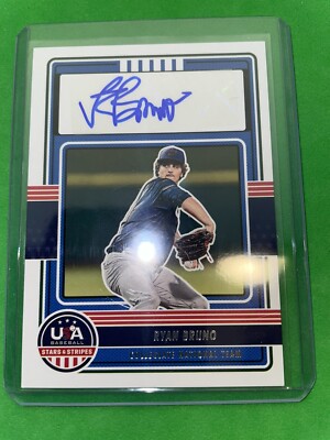 2023 Panini USA Baseball Stars & Stripes #CNTS-RB Ryan Bruno Prospect ...