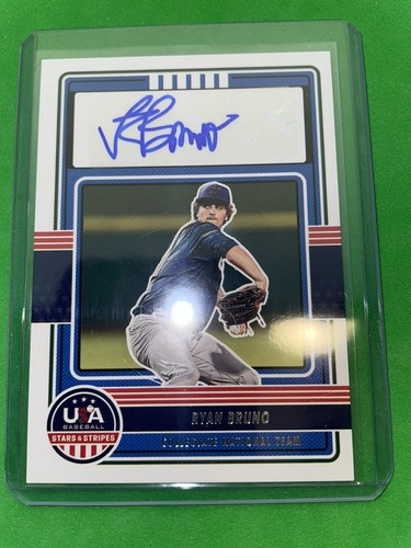 2023 Panini USA Baseball Stars & Stripes #CNTS-RB Ryan Bruno Prospect ...