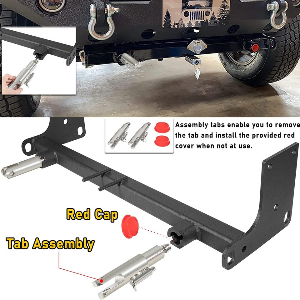 Blue OX BX1139 Tow Bar Base Plate Tow Bar Bracket Bumper for Jeep ...