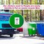 Recycling Bin General Waste Plastics Mixed recycling Stickers ...