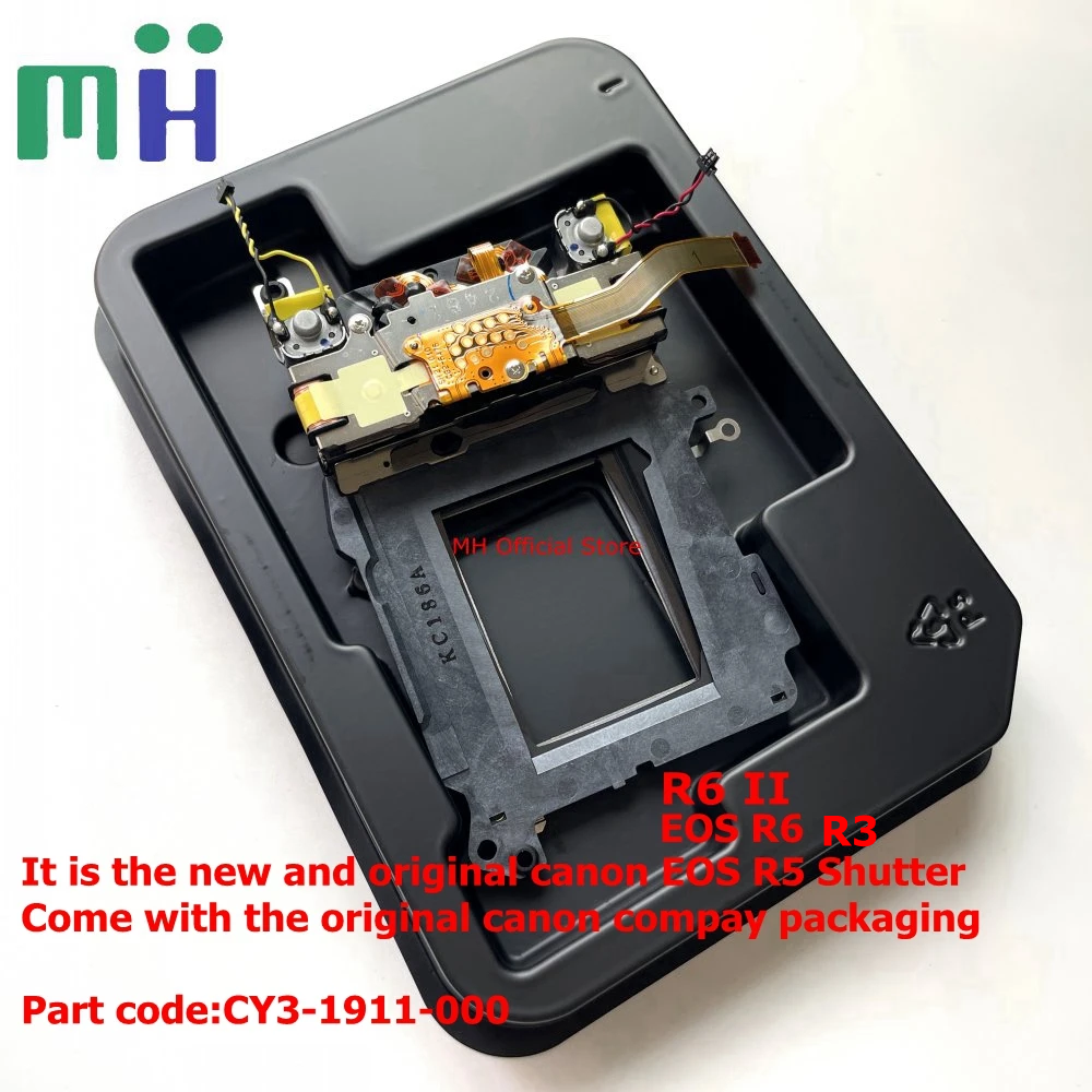 For Canon R5 R6 R6II R3 Shutter Assy with Blade Curtain Driver Motor ...