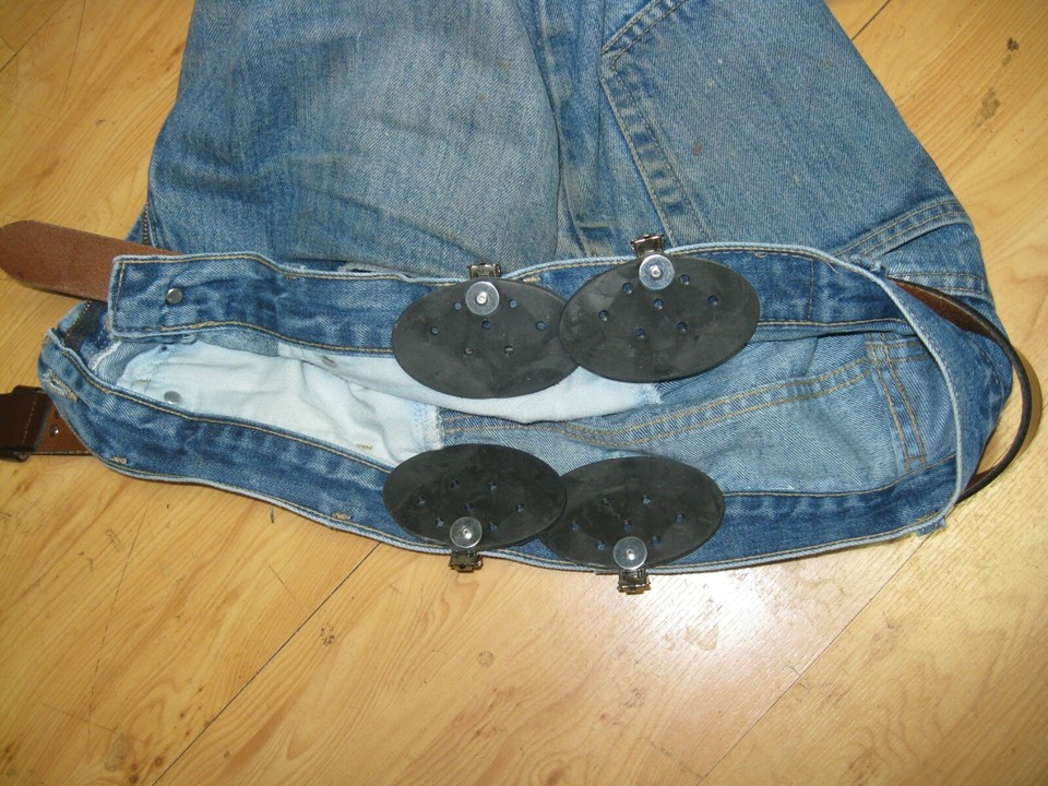 Men's Suspenders Set of Four Clip-On Horizontal, Keep Pants Up, USA ...