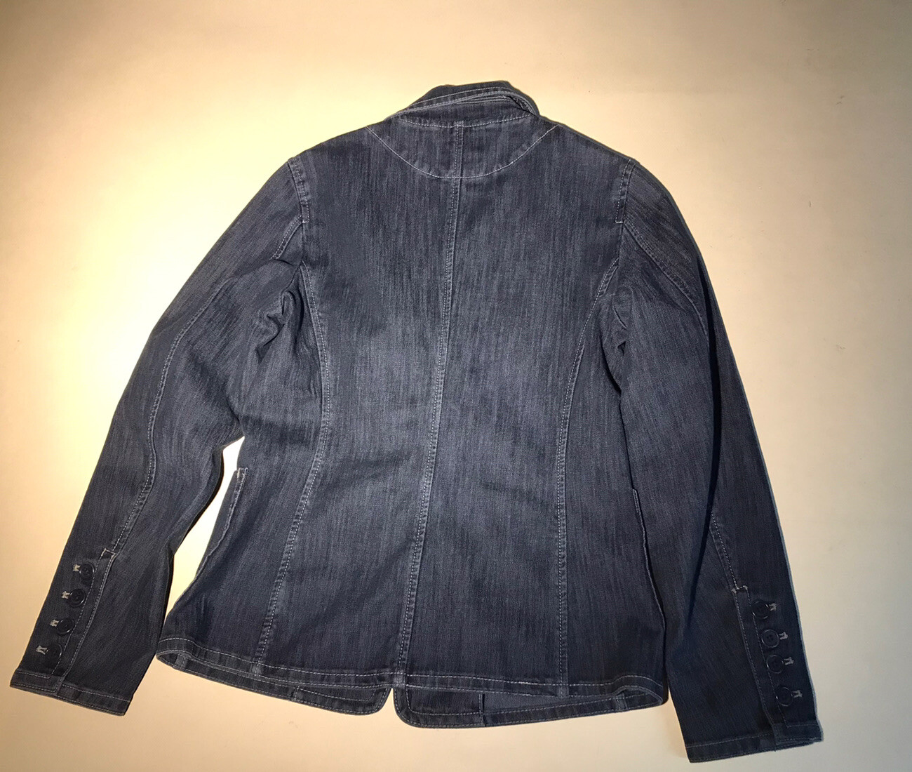 Faconnable Womens Blue denim Jacket Sz XS pre-owned | eBay