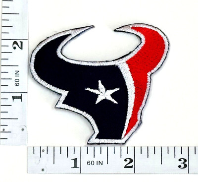 Embroidered Patch - Houston Texans - Football - NFL - NEW - Iron-on | eBay