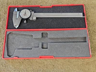 Starrett No 120A Slide Caliper Dial 6" .001" Machinist Precision EDP ...
