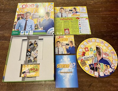 Glee Scene It ? Family COMPLETE Board Game By Screenlife | eBay