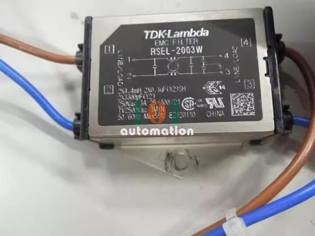 TDK LAMBDA RSEL-2003W Single Phase Power Line EMC Filter #53B41*AD for sale online | eBay
