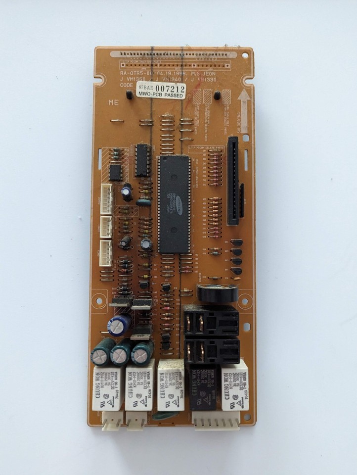 Samsung Microwave Oven Control Board RA-0TR5-00 DE41-10012A | eBay