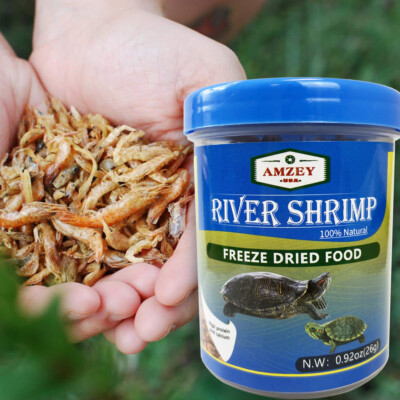 Freeze Dried River Shrimp Pet Food Fishing Turtles Amphibians Aqua ...