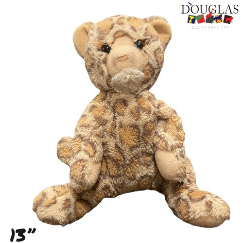 RARE Douglas Cuddle Toys Lenny Leopard Plush Stuffed Animal 13 inch ...