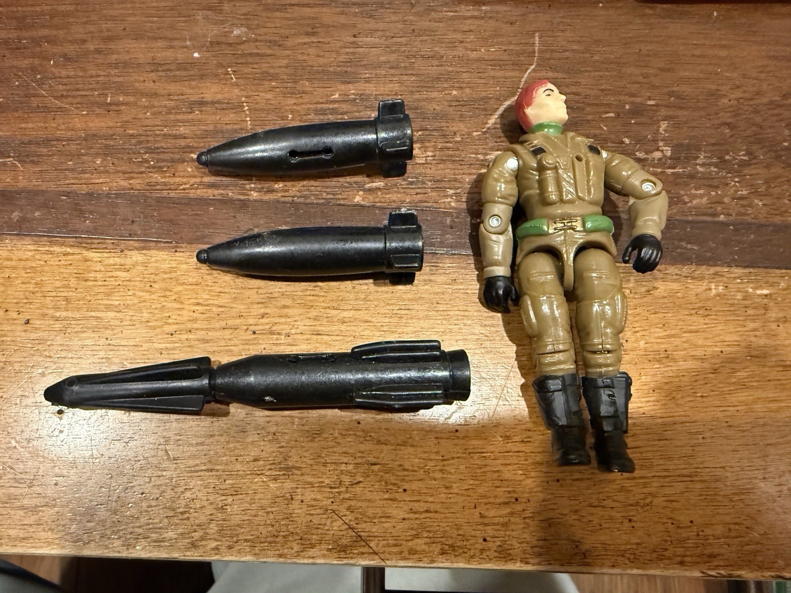 GI Joe A-10 Thunderbolt Pilot Ace v4 3.75” Figure 1997 + 2 Bombs ...