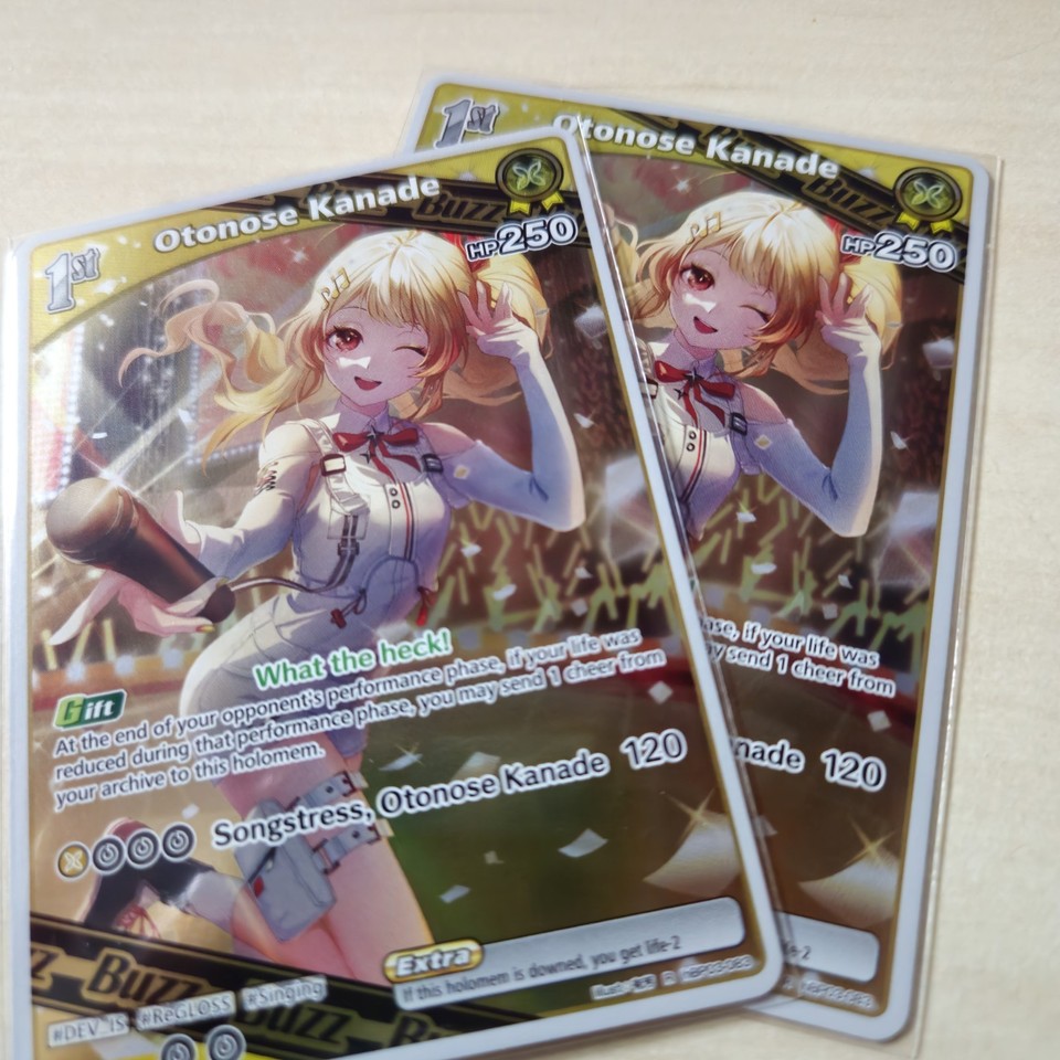 Otonose Kanade Hololive Official Card Game Ocg Tcg SR Elite Spark EN | eBay