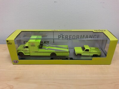 M2 Machines 1967 Chevy C60 Ramp Truck & 1973 Chevy Fleetside R46 21-08 ...