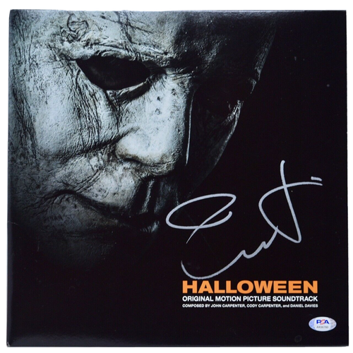 Jamie Lee Curtis Signed Autograph Halloween Soundtrack Vinyl Record PSA ...