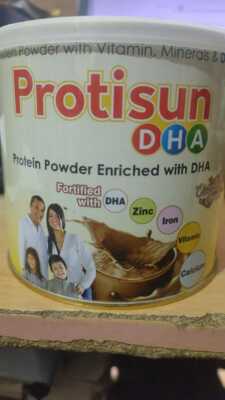 Protisun DHA Protine powder Minerals Herbal Ayurvedic Chocolate Pack-4 ...