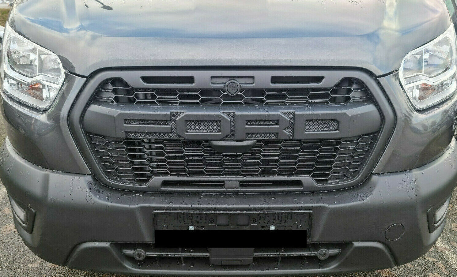Original Ford Kühlergitter Raptor / Trail Optik Transit ab 05/19 ...