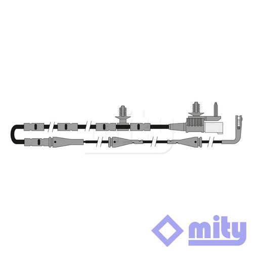 Mity Rear Brake Pad Wear Sensor Fits Jaguar XE 2015- XF 2015- 2.0 D 3.0 ...