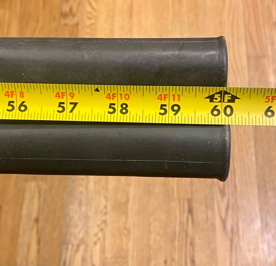 Heavy Duty Wheelbarrow Handles Replacement Pair 60” Unbreakable Steel ...