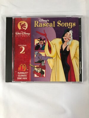 DISNEY'S RASCAL SONGS ~ CD ~ 8 TRACKS ~ VOLUME 2 | eBay