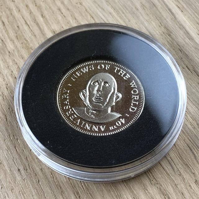 Brian May Queen News of The World 2017 Sixpence Guitar Pick Plectrum ...