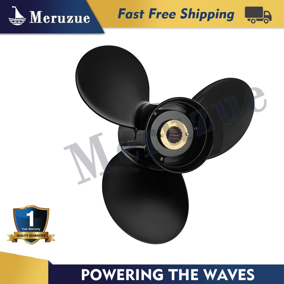 14 x 11 Aluminum Boat Propeller fit Mercury 40-140 HP 15T RH 48 ...