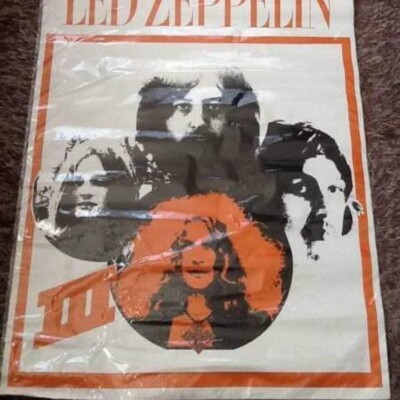 LED ZEPPELIN / Led Zeppelin III 1970 UK Original Promo Poster 25x34in ...