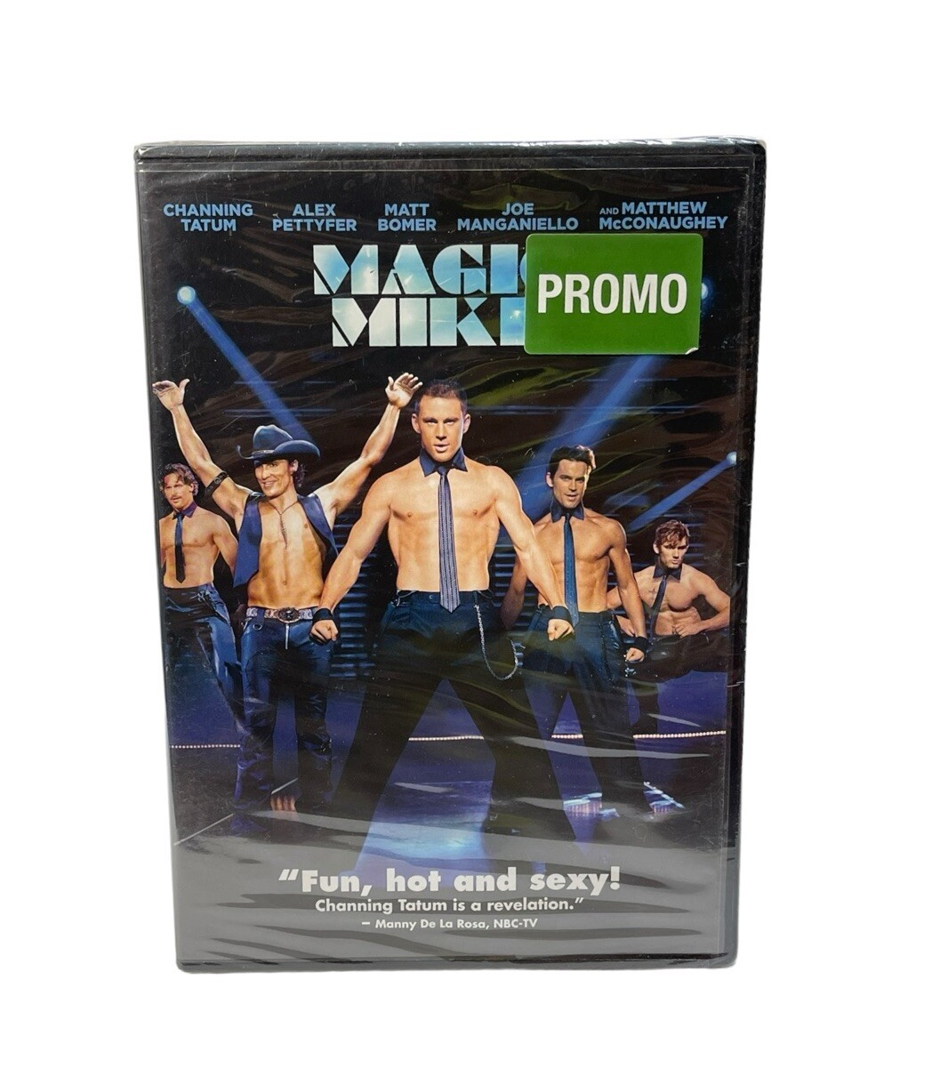 Magic Mike 2012 Channing Tatum Matthew McConaughey DVD NEW Sealed ...