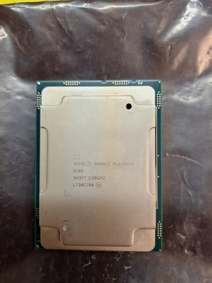 Intel Xeon Platinum 8180 SR377 28 core 38.5Mb Cache 2.5GHz Skylake ...