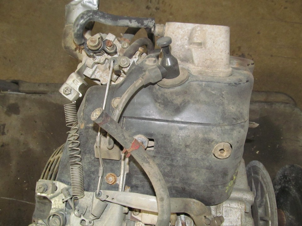 88-90 JOHN DEERE AMT 622 GATOR COMPLETE ENGINE MOTOR WITH STARTER +CARB ...