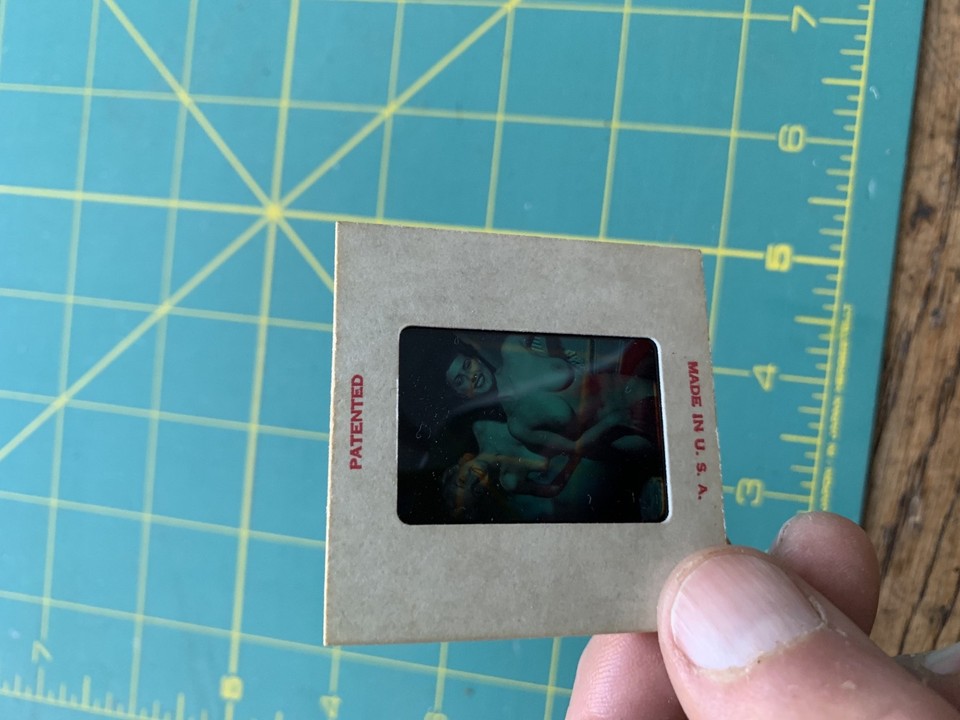 vintage 1950s Peggy Winters Jean Lamont 35mm Transparency Slide Pinup ...