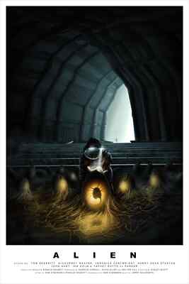 Alien Aliens Xenomorph Eggs Movie Film Poster Giclee Print Fine Art ...