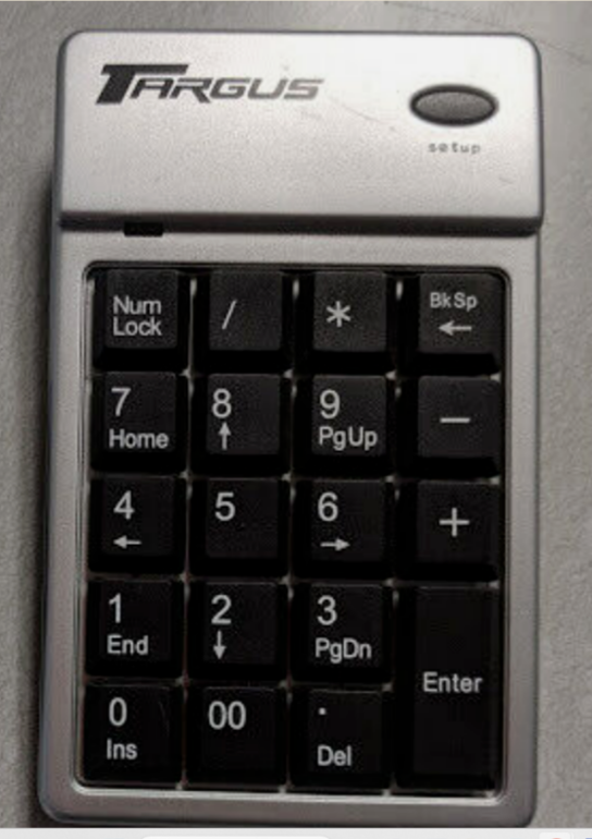 Targus Wireless Keypad PAKP003 | eBay