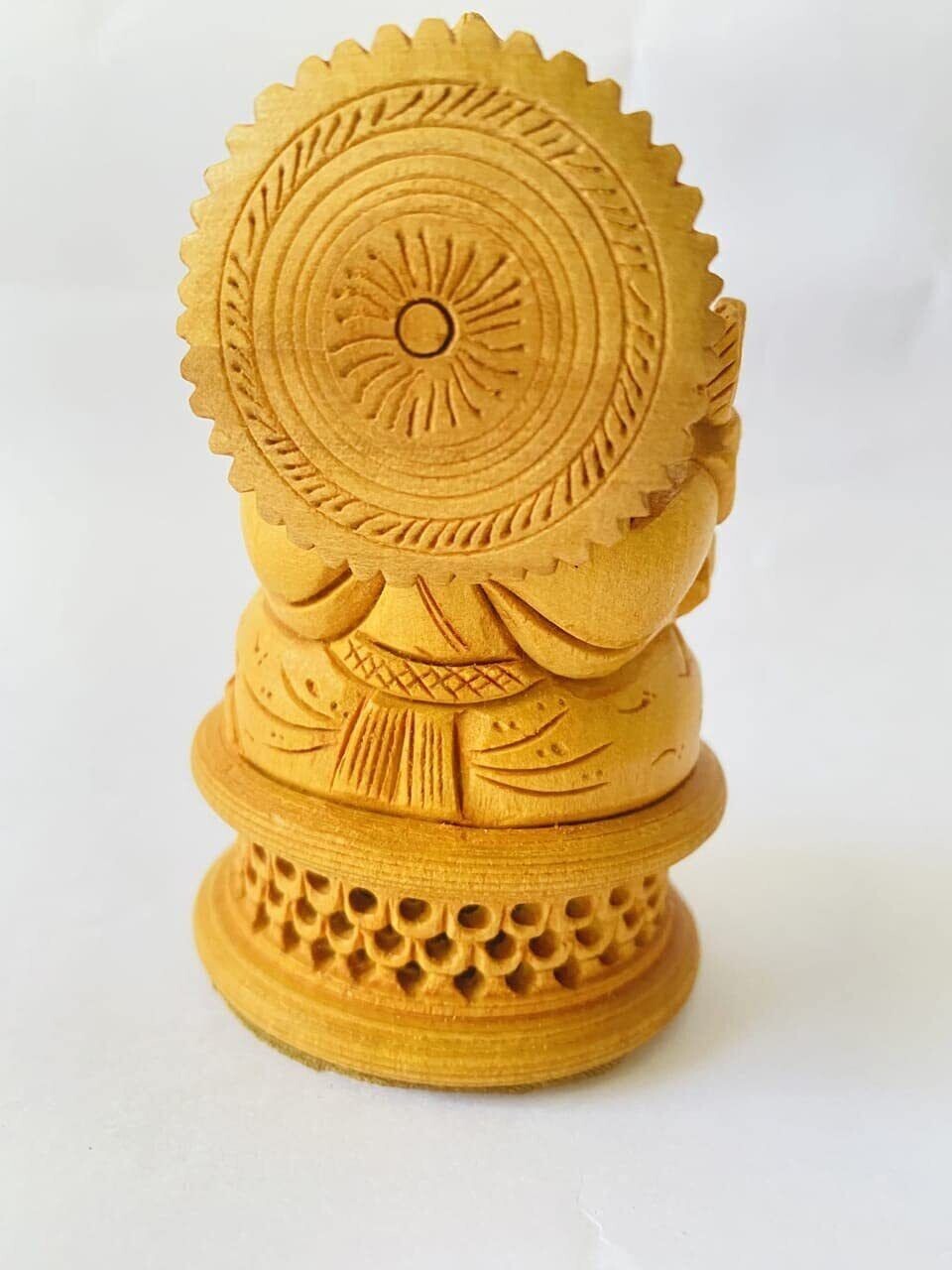 Kadam Wood Jali Ganesh ji | Ganesh Idol for Home Decor | Ganesh Murti ...