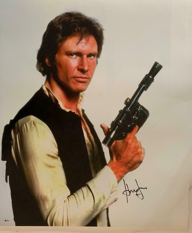 Harrison Ford Autographed Memorabilia | Signed Photo, Jersey ...