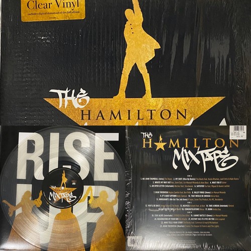 The Hamilton Mixtape Usher Nas Ben Folds Clear Colored vinyl SEALED ...